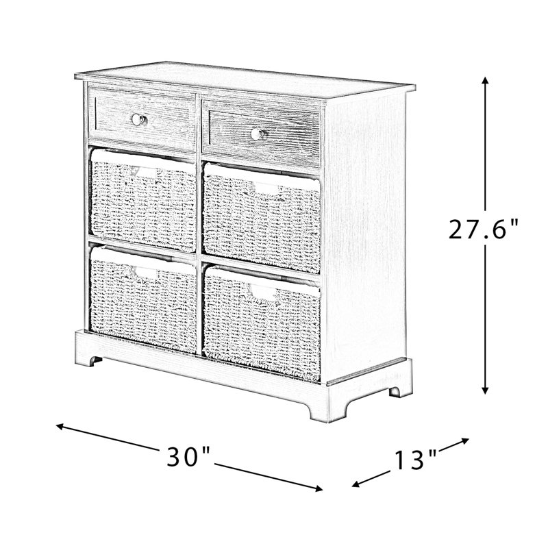 Red Barrel Studio® Yahmir 27.2'' Tall Accent Chest | Wayfair