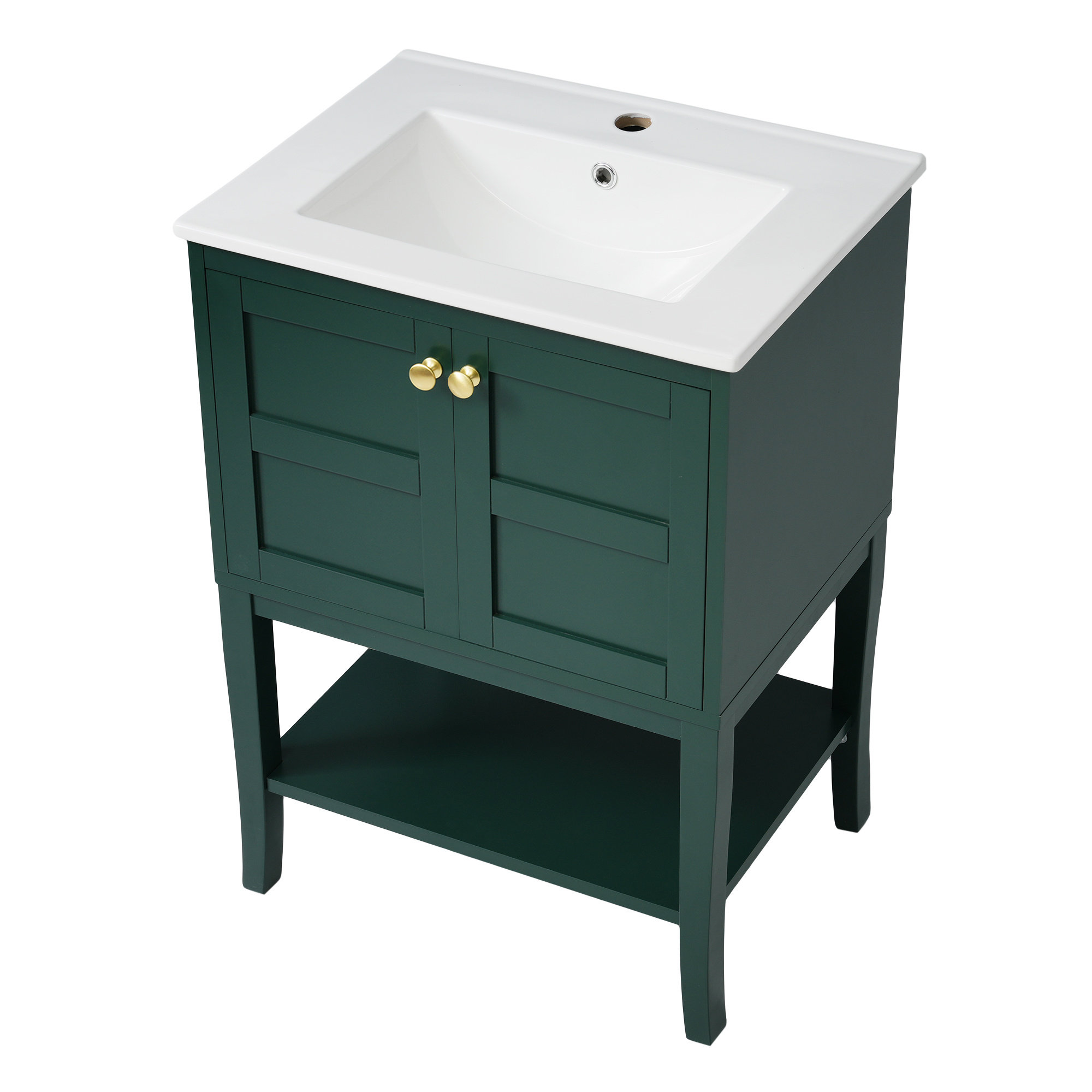 Winston Porter Bathroom Vanity With Top Sink - Wayfair Canada