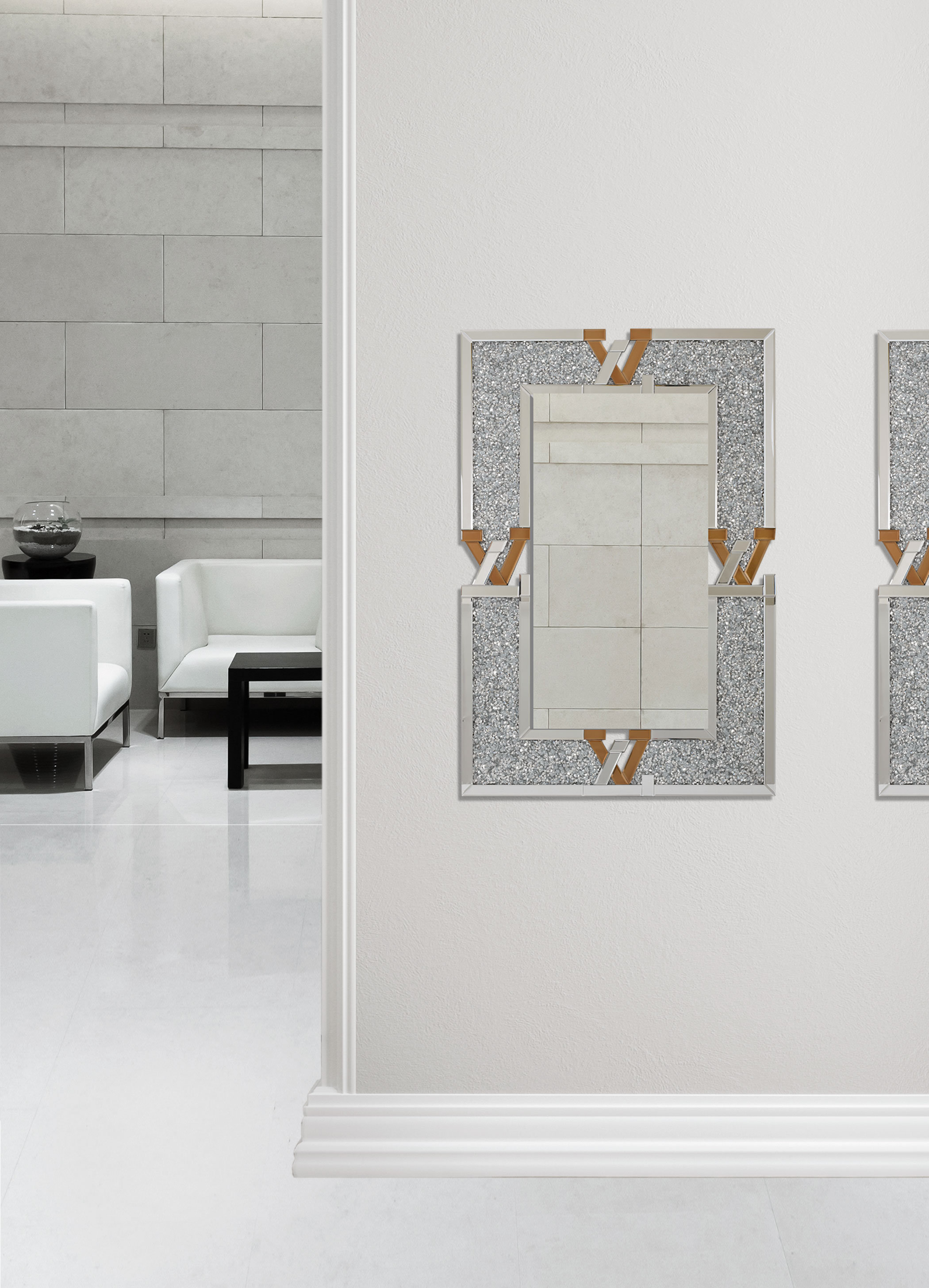 Everly Quinn Cindal MDF Mirror | Wayfair