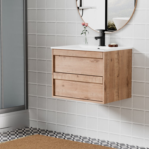 Floating & Wall Mounted Bathroom Vanities | Wayfair