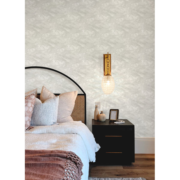 Wrought Studio Vogan 18' L x 20.5" W Peel and Stick Wallpaper Roll ...