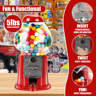 EvoNet 15 Inch Commercial Red Gumball Machine With Stand - Coin ...