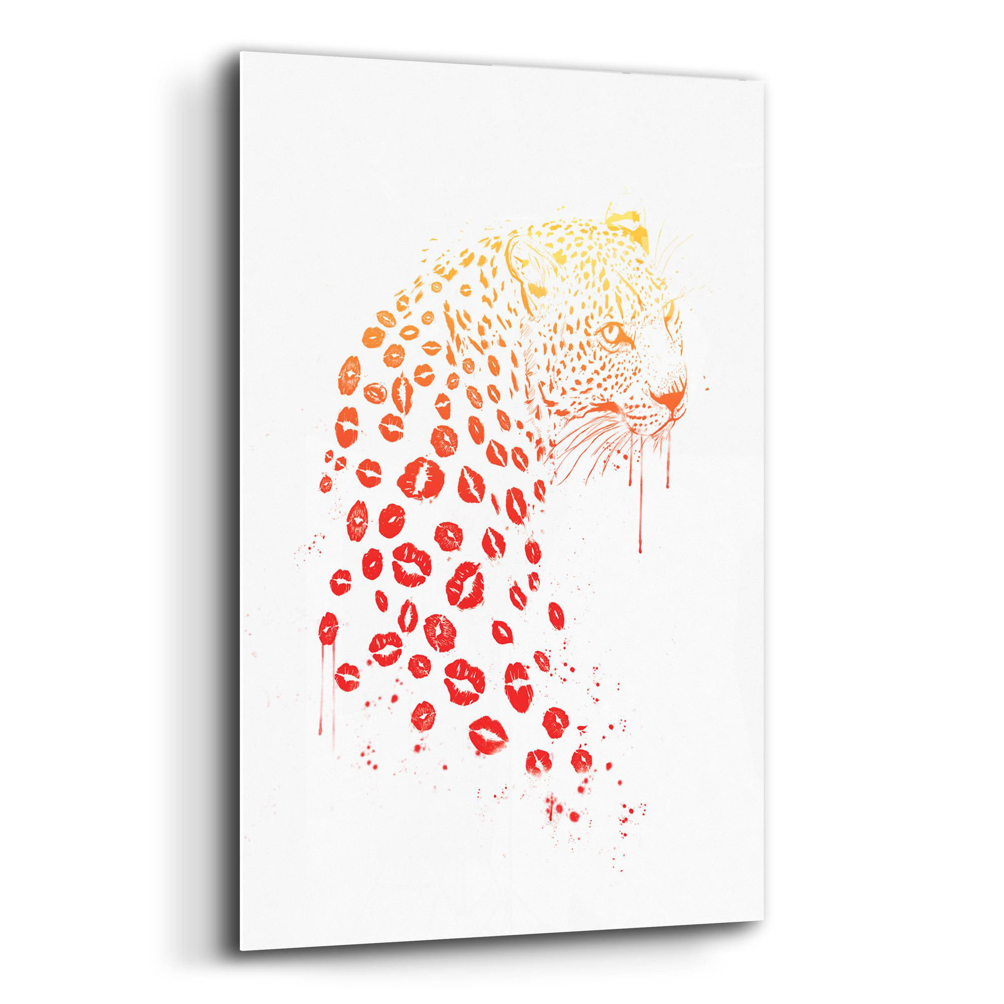 Bungalow Rose House of Hampton 'Kiss Me' By Balazs Solti, Acrylic Glass ...