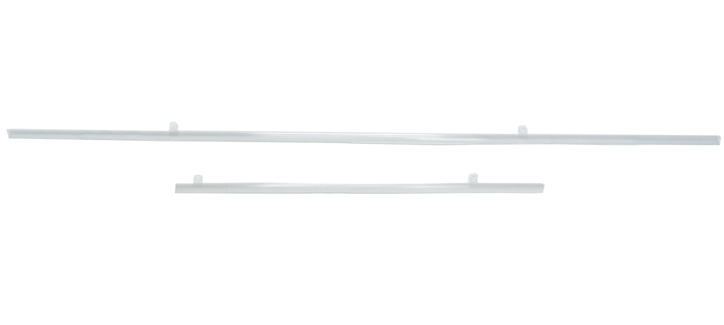 FixtureDisplays Clear 48" Budget Banner Hanger and Poster Display | Wayfair