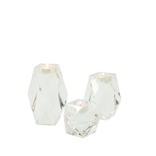 Liang & Eimil Facette Metal Tabletop Tealight Holder - Wayfair Canada