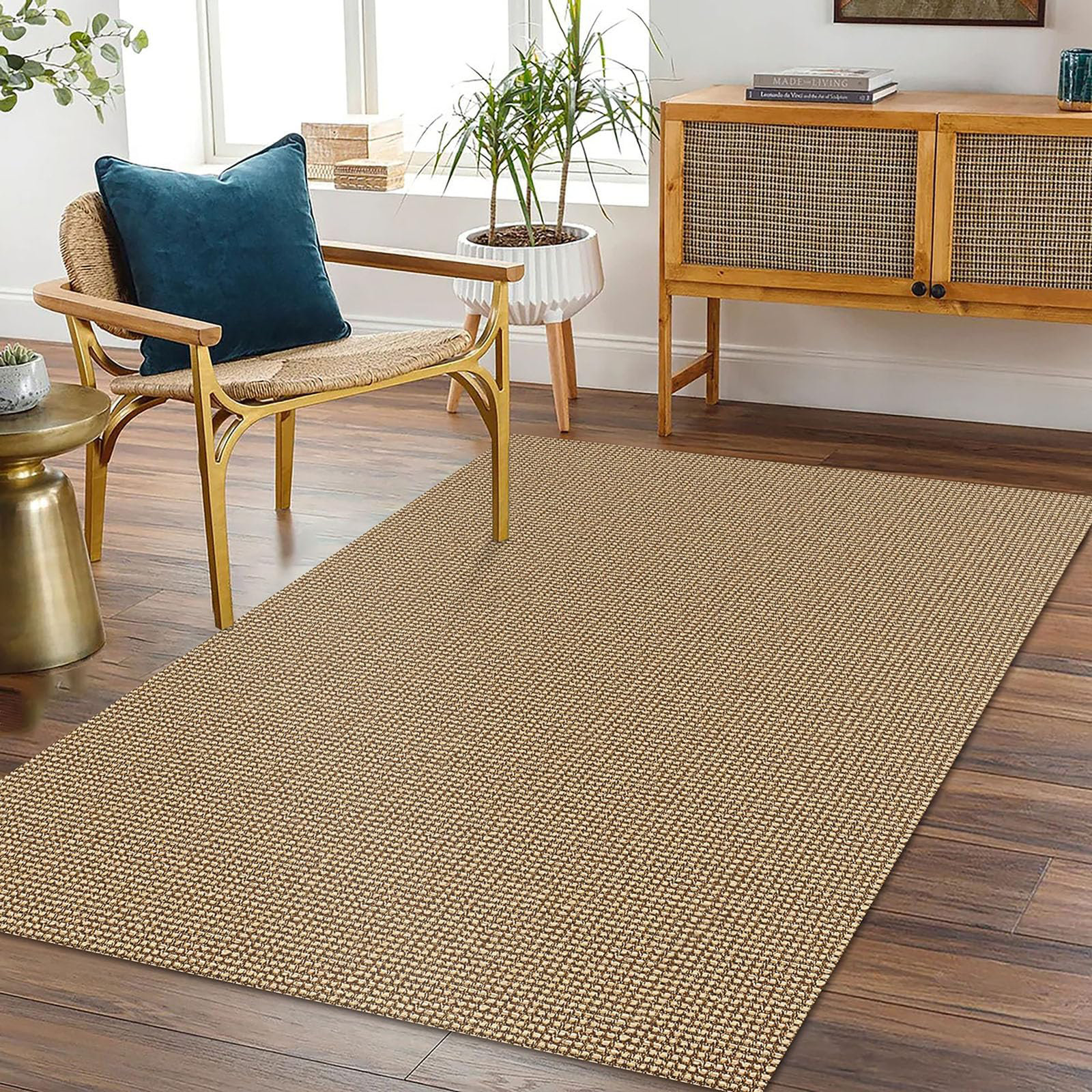 Gracie Oaks Boho Area Rug 3X5 Ft Washable Rugs For Entryway Braided ...