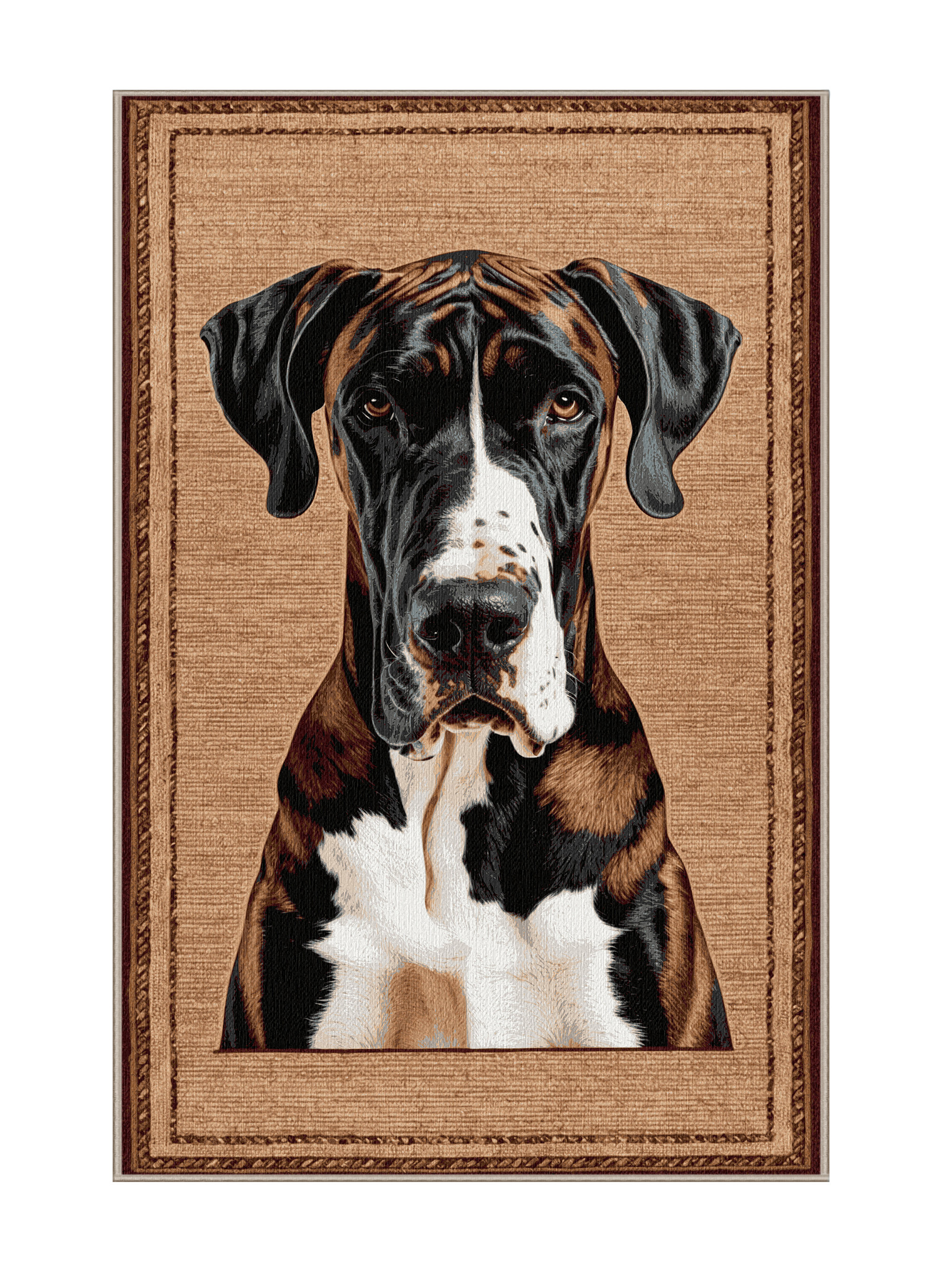 Red Barrel Studio® Washable Great Dane Dogs Area Rug | Wayfair