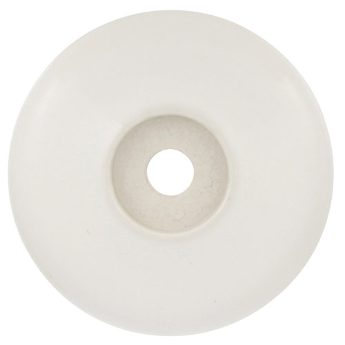 HickoryHardware English Cozy White Modern & Contemporary Knob Backplate ...