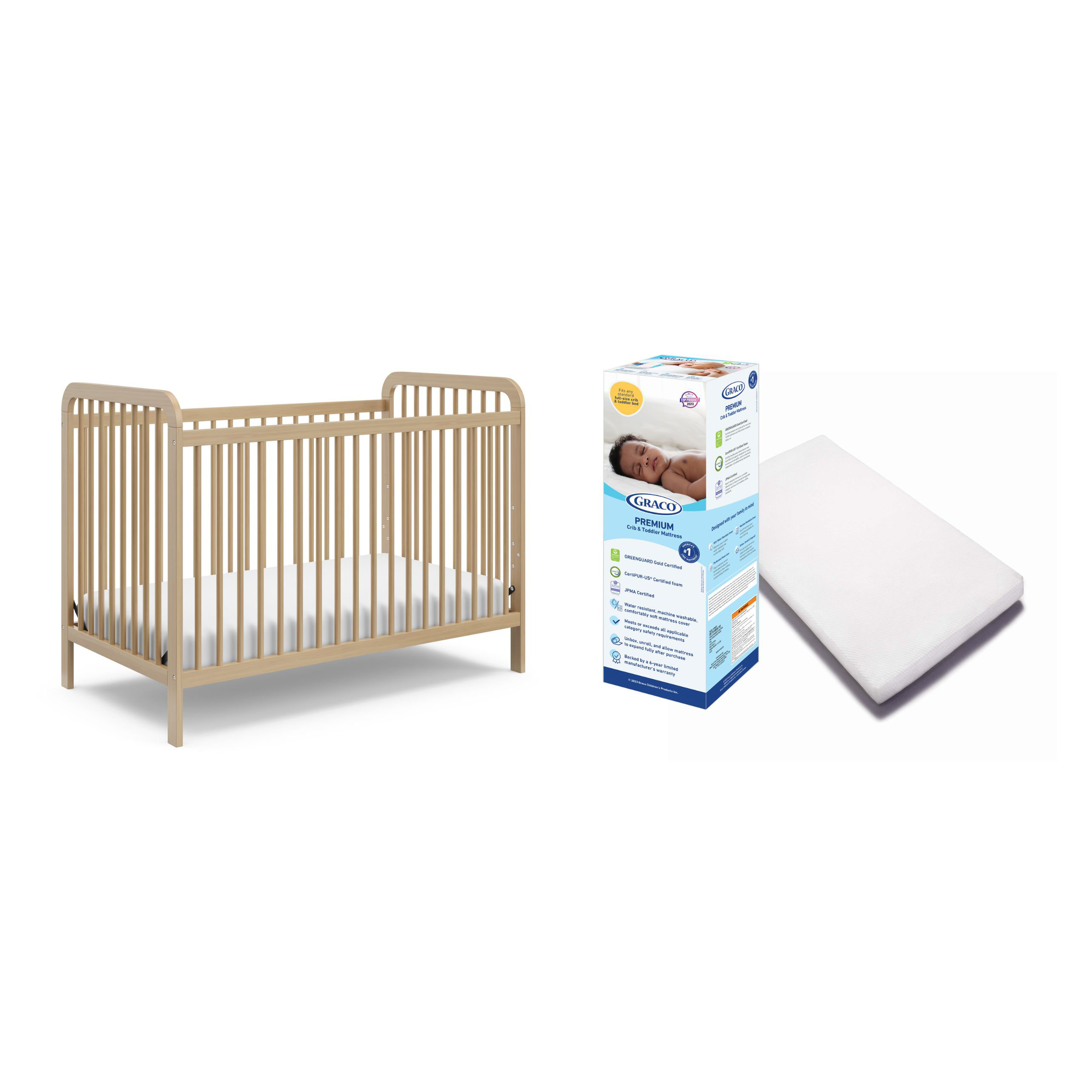 Storkcraft Pasadena 3-in-1 Convertible Crib & Reviews | Wayfair