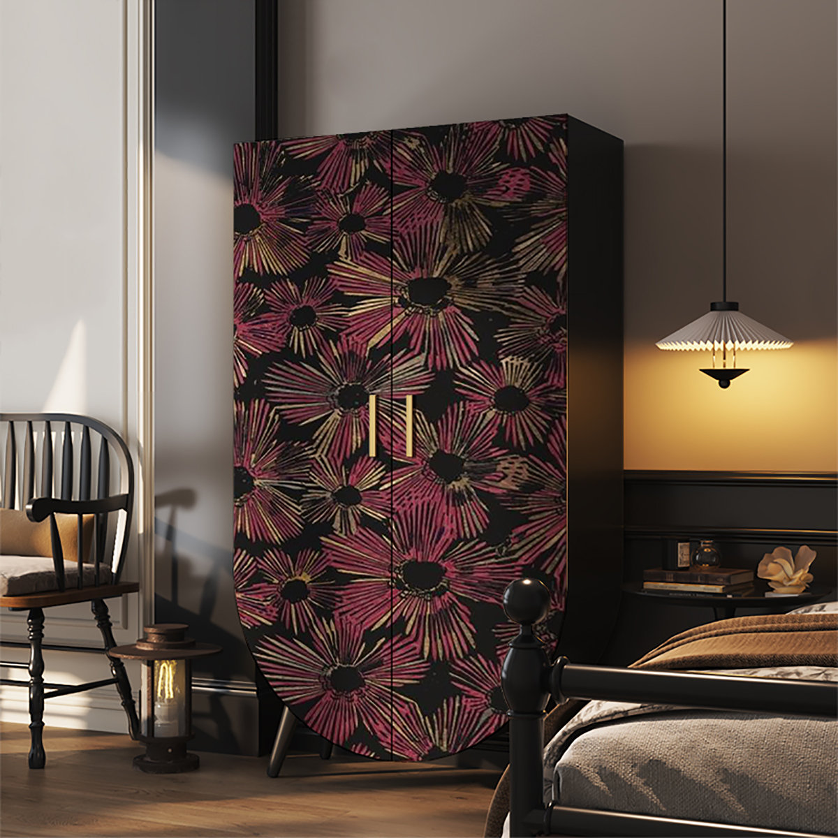 Red Barrel Studio® Home French retro-style art wardrobe | Wayfair