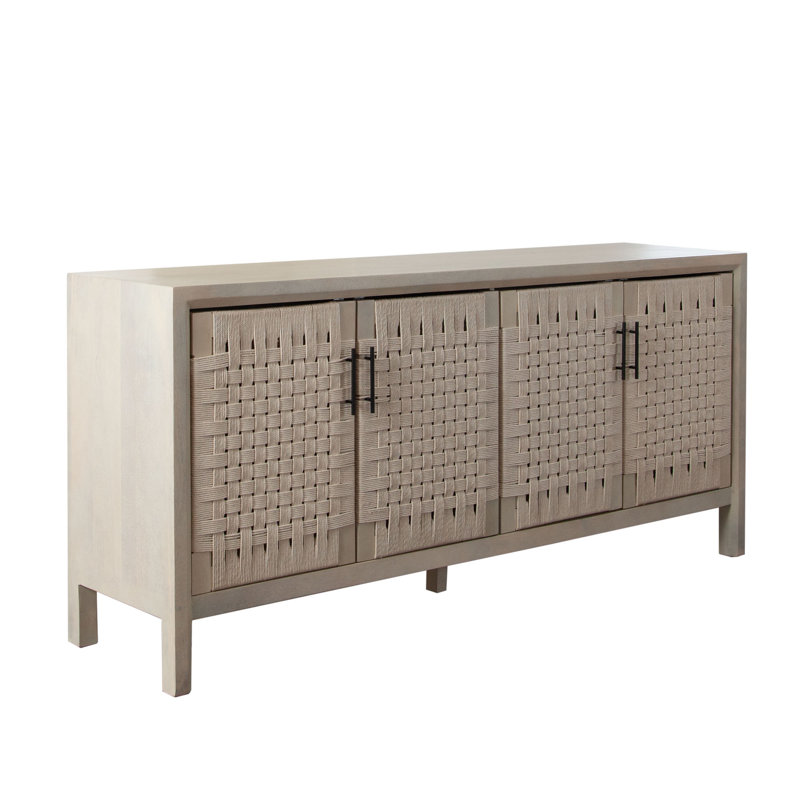 Diamond Sofa 76'' Wide Mango Solid Wood Sideboard | Wayfair