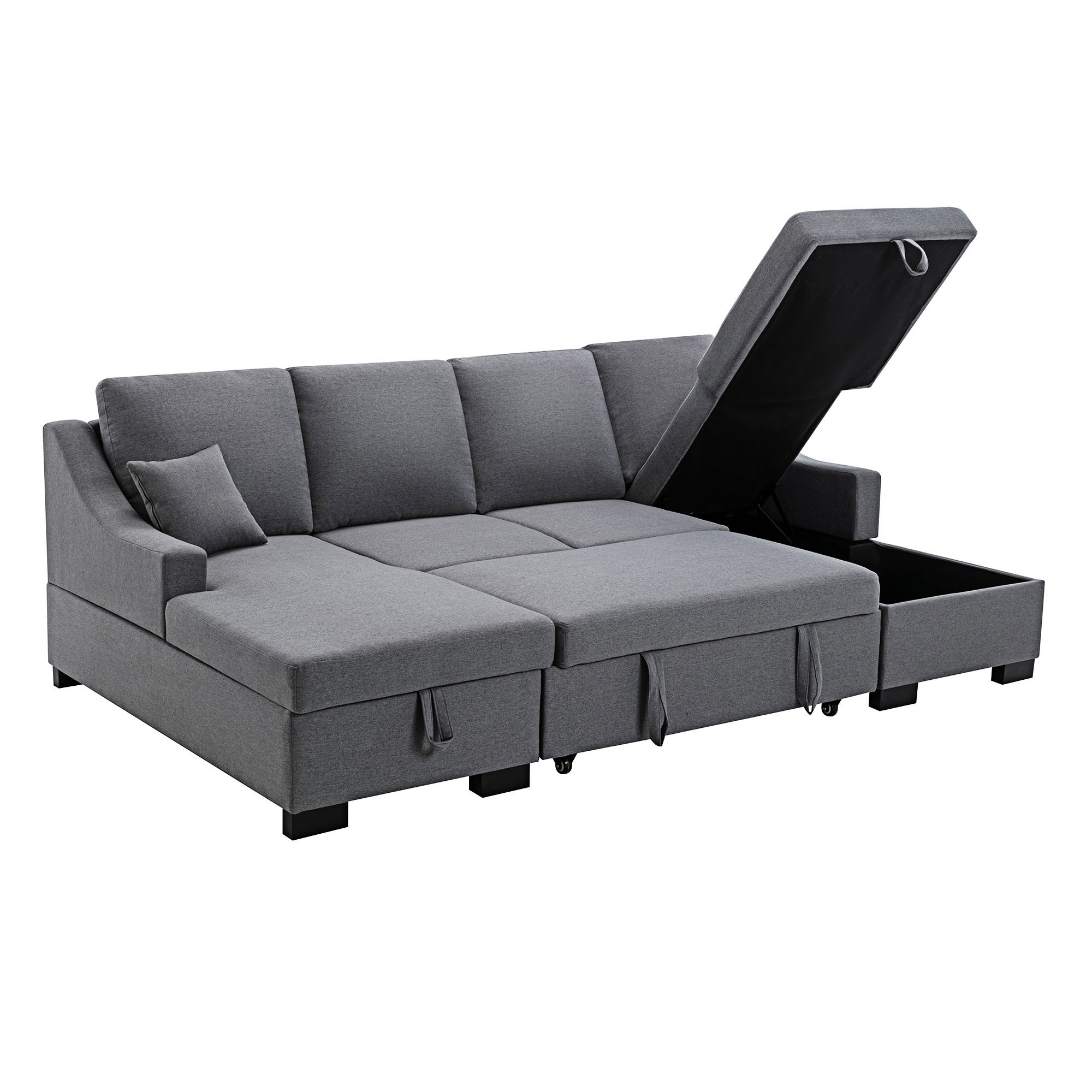 Latitude Run® Mexhit 104.70'' Square Arms Sofa | Wayfair
