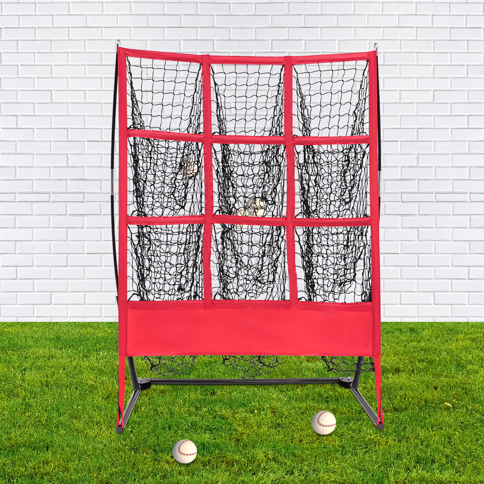 OUKANING Indoor and Outdoor Baseball Throwing Practice Net | Wayfair
