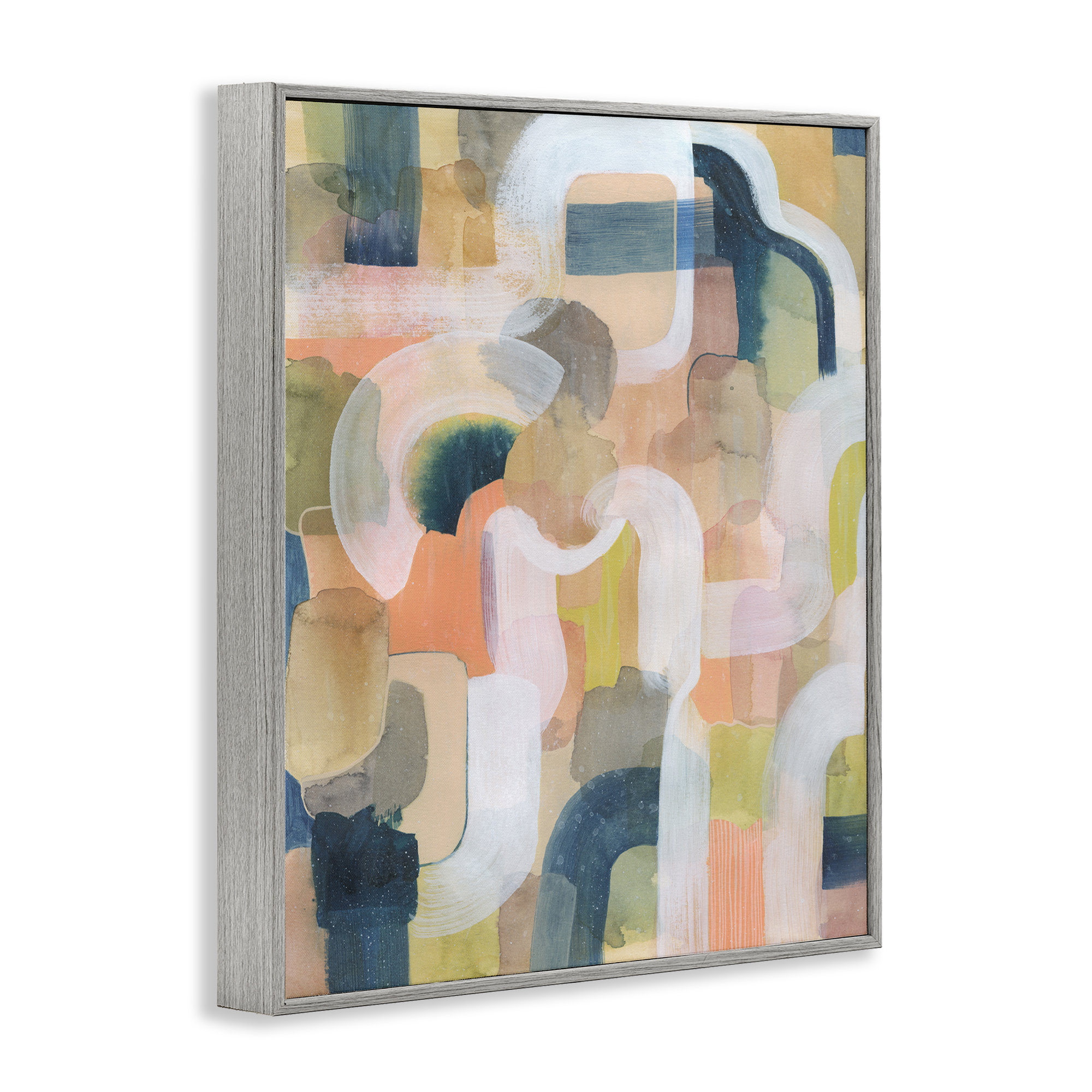 Ebern Designs Layered Curved Arches Giclee Art by Joris Hoefnagel | Wayfair