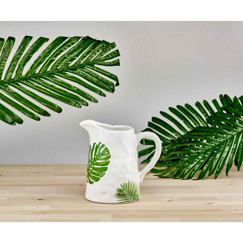 Godinger Silver Art Co Monstera Leaf Pitcher | Wayfair
