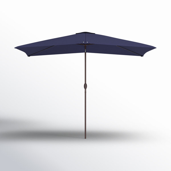 Freeport Park® Brianna 120'' x 78'' Rectangular Market Umbrella ...