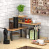 Prep & Savour Kitchen Counter Shelf Organizer, 3 Tier Corner Shelf ...