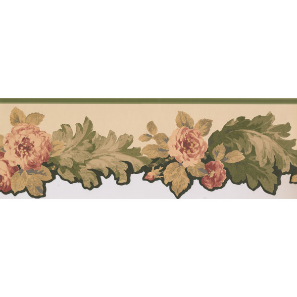 RetroArt Floral Border | Wayfair