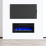 Orren Ellis Shipman Recessed Wall Mounted Electric Fireplace Insert ...