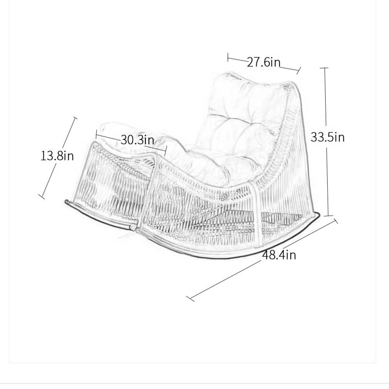 SUPROT Casual sofa rocking chair | Wayfair