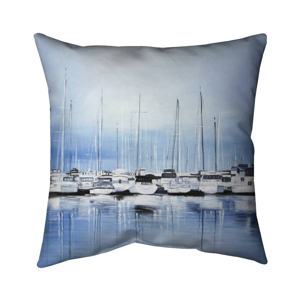 Begin Edition International Inc. Boats at the dock - Blue Boat Poly ...