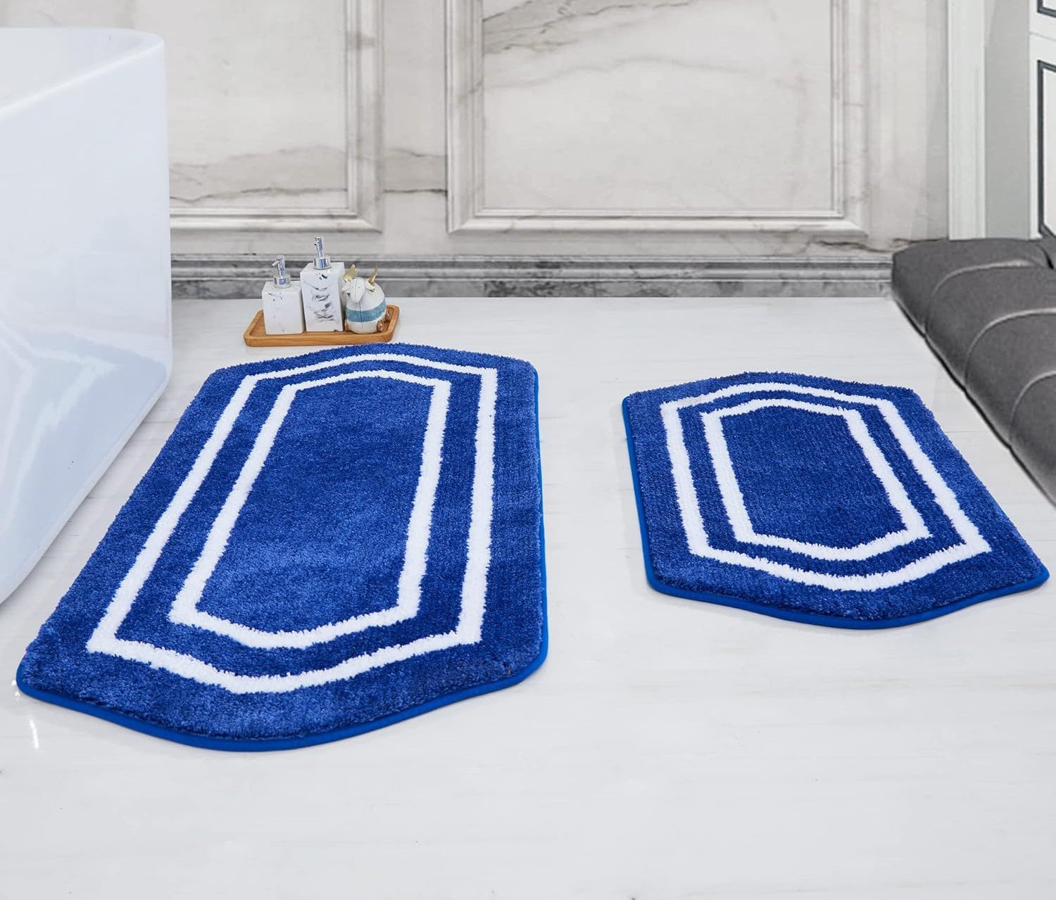Red Barrel Studio® The Bath Linen Sets Rugs for Bathroom - 20x32+24x48 ...