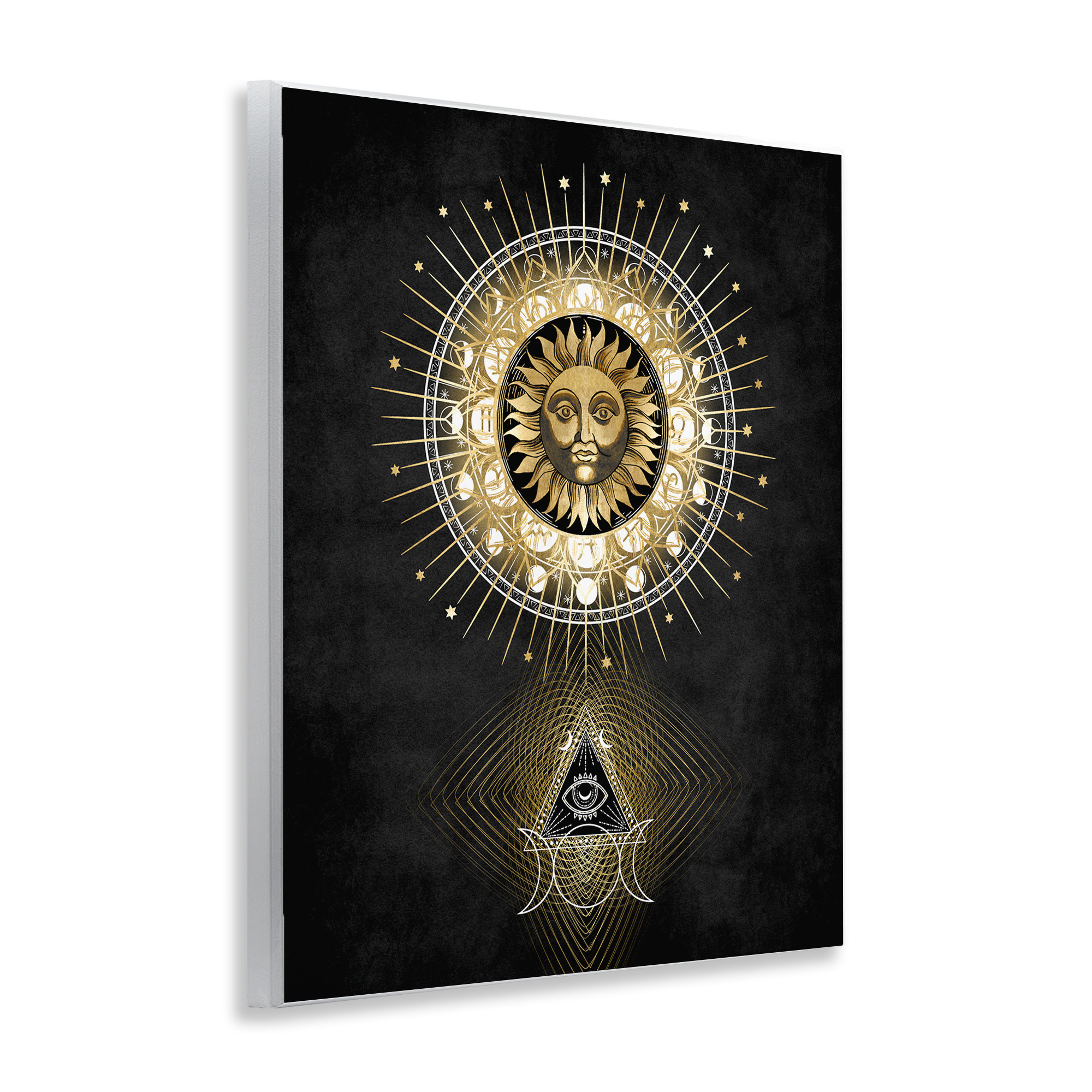 Ebern Designs Astral Symbols & Sun Wall Plaque Art by Oliver Jeffries ...