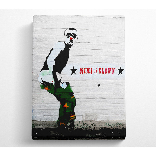 Happy Larry Clown - Print | Wayfair.co.uk