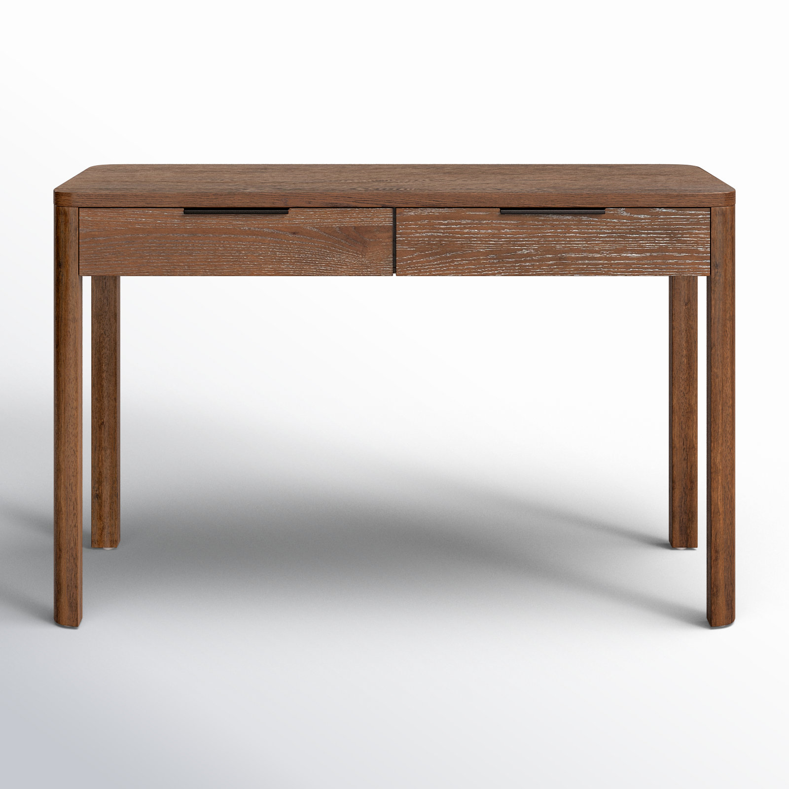 Joss & Main Tahani 2 Drawer Wood Desk & Reviews | Wayfair