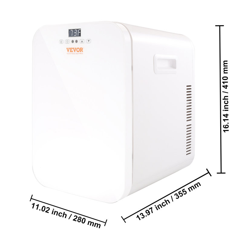 VEVOR 0.7 Cubic Feet Portable Countertop Mini Fridge & Reviews | Wayfair