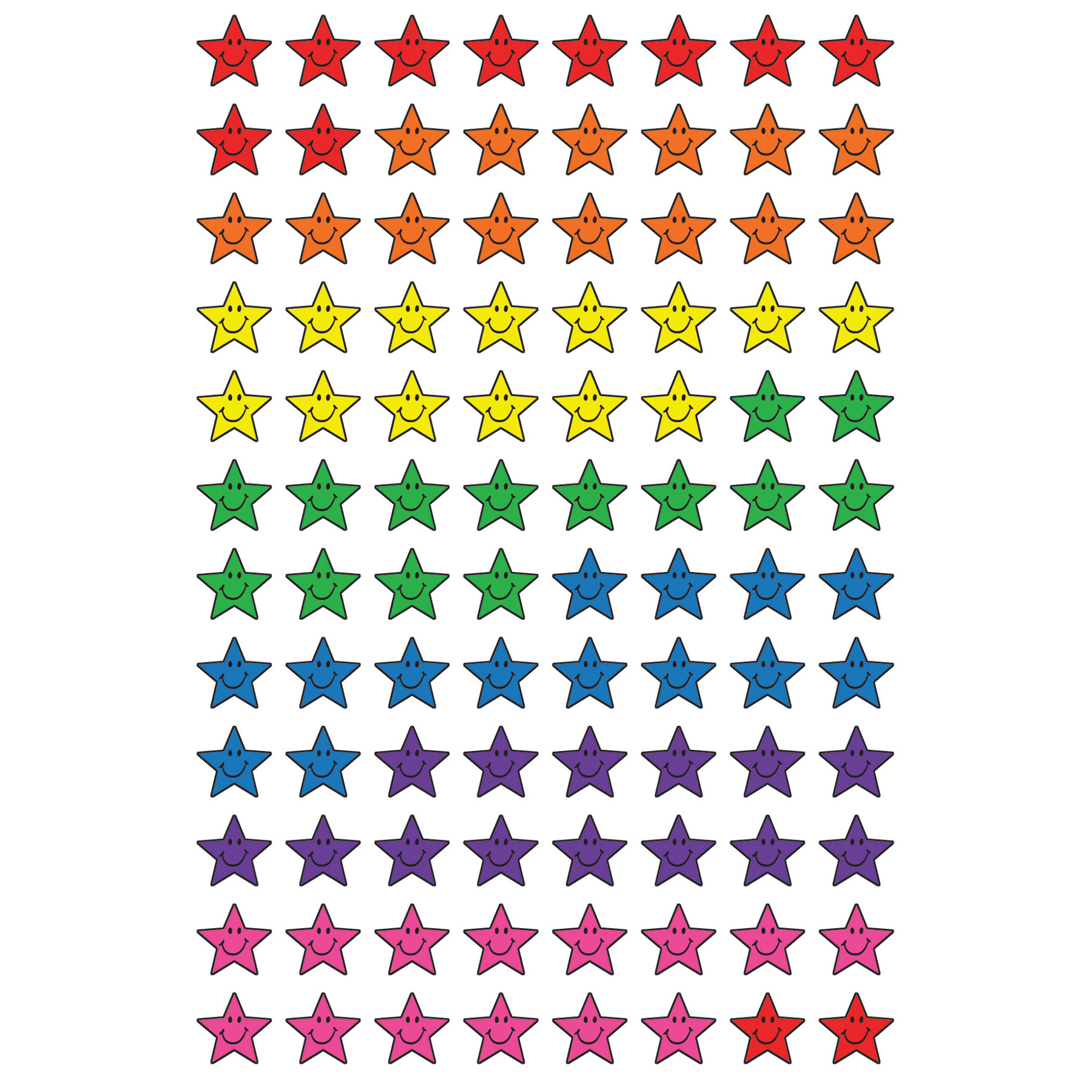 TREND enterprises, Inc. Star Smiles Stickers | Wayfair