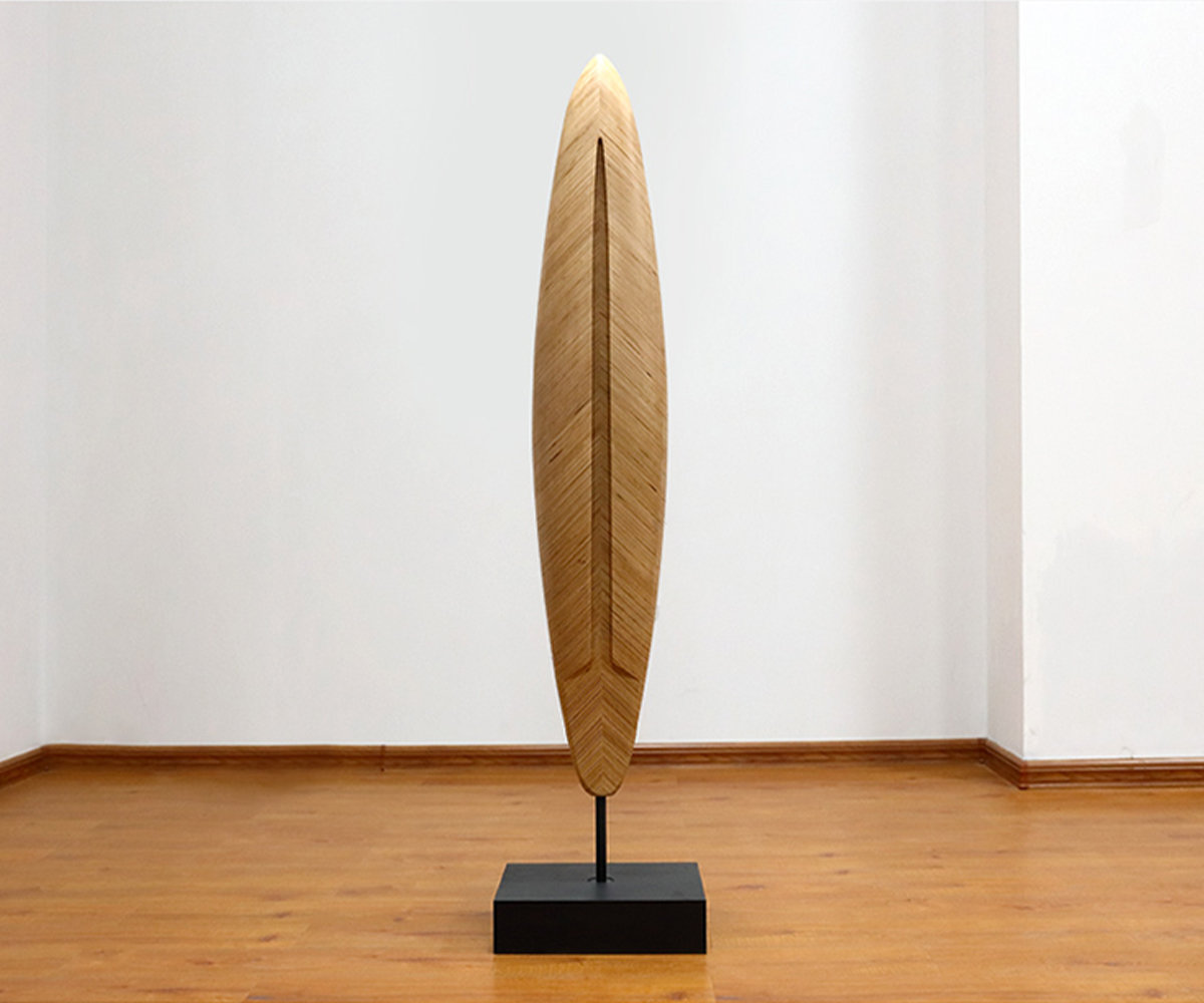 Hokku Designs Natural wood color + Black + Cuboid + Oval shape + Marble ...