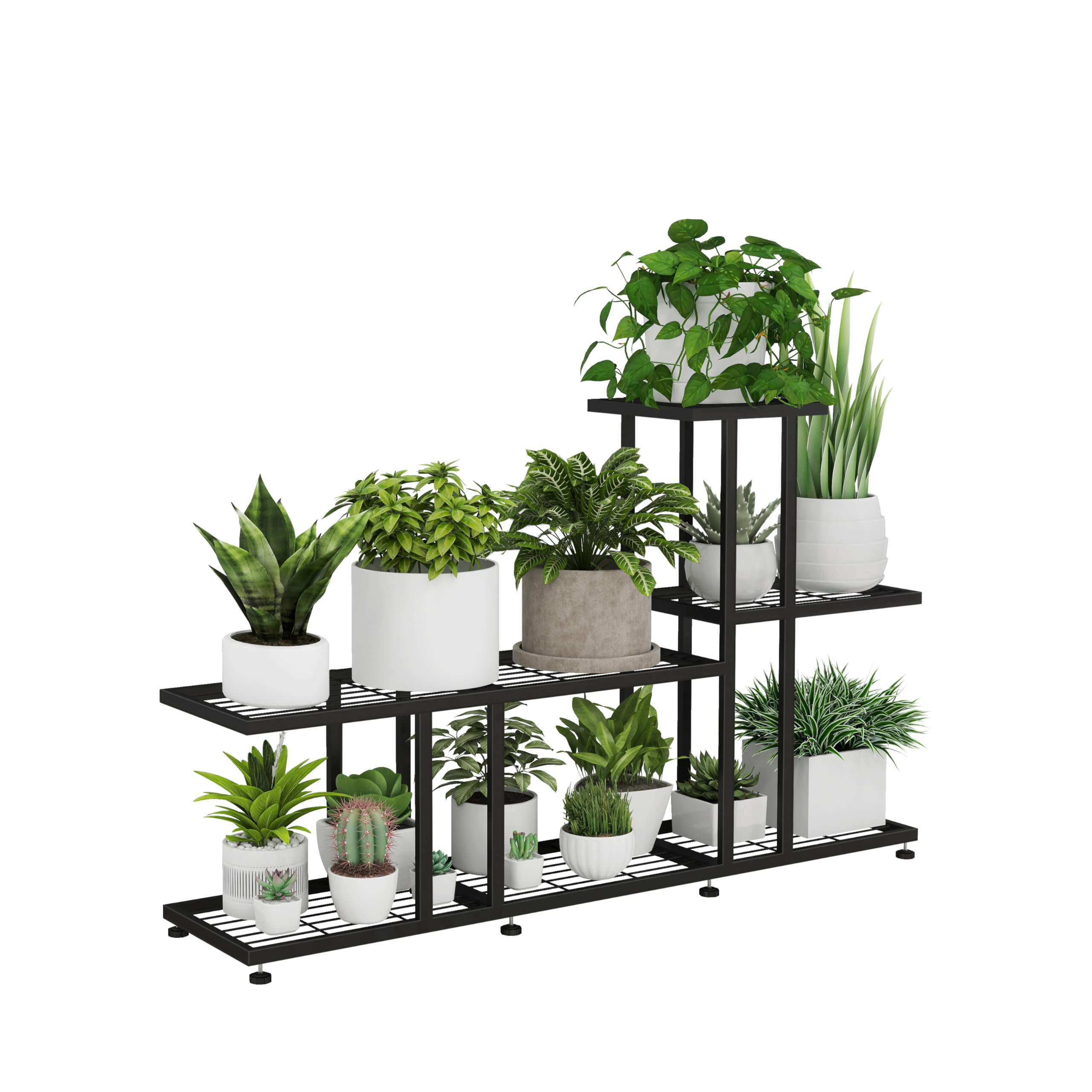 Ebern Designs Corner Plant Stand Indoor Outdoor Plant Stands For Patio ...