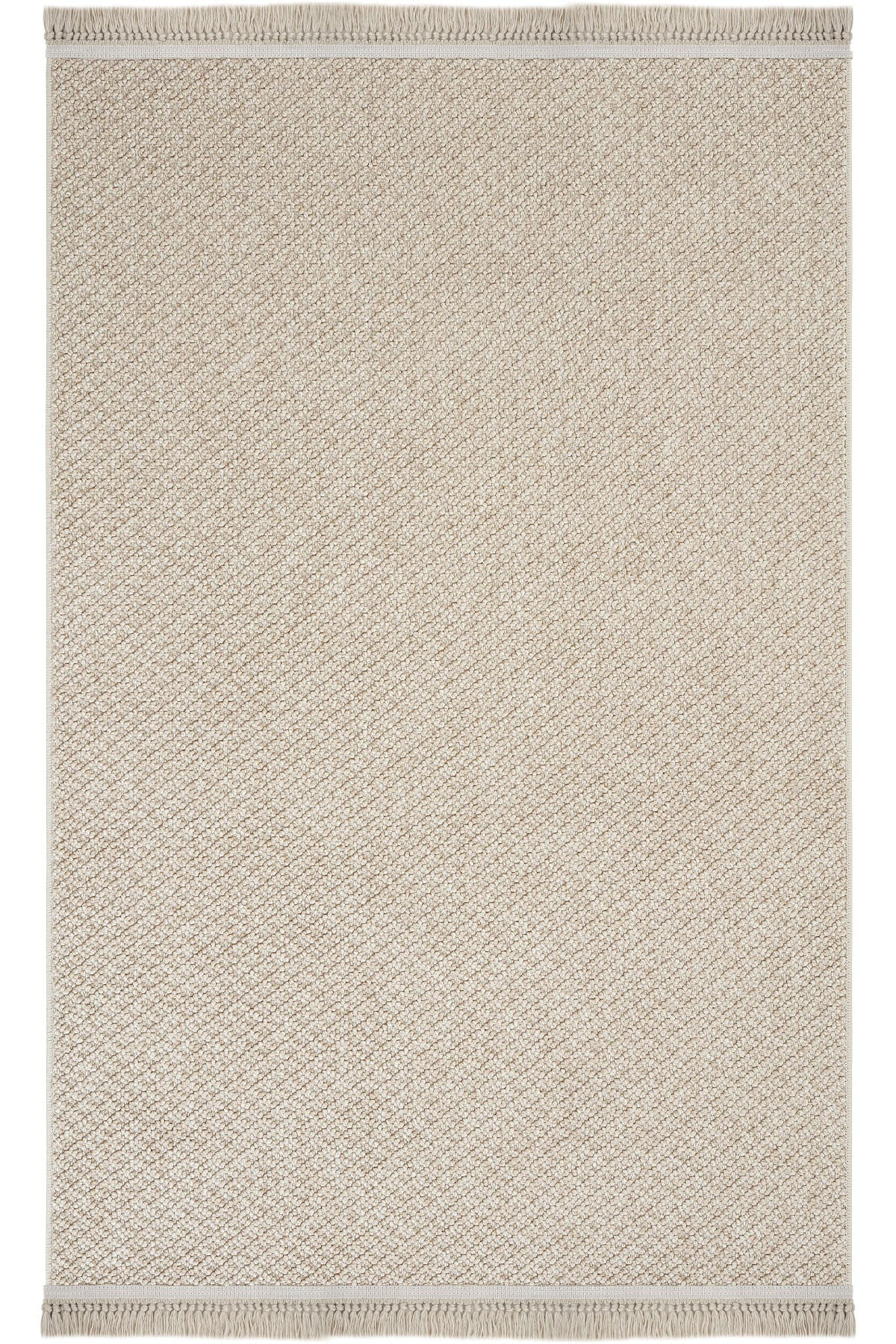 Rosecliff Heights Vera Taupe Soft and Shiny Textured Cut Pile Rug | Wayfair