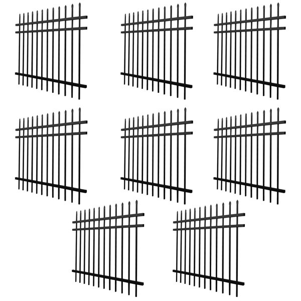 ALEKO 60'' H x 768'' W Metal Fencing Kits - Wayfair Canada