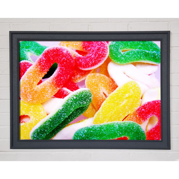 Brayden Studio Fizzy Sweets - Single Picture Frame Art Prints | Wayfair ...