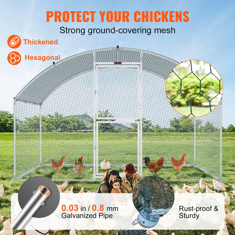 Tucker Murphy Pet™ Darzell Chicken Coop with Chicken Run | Wayfair