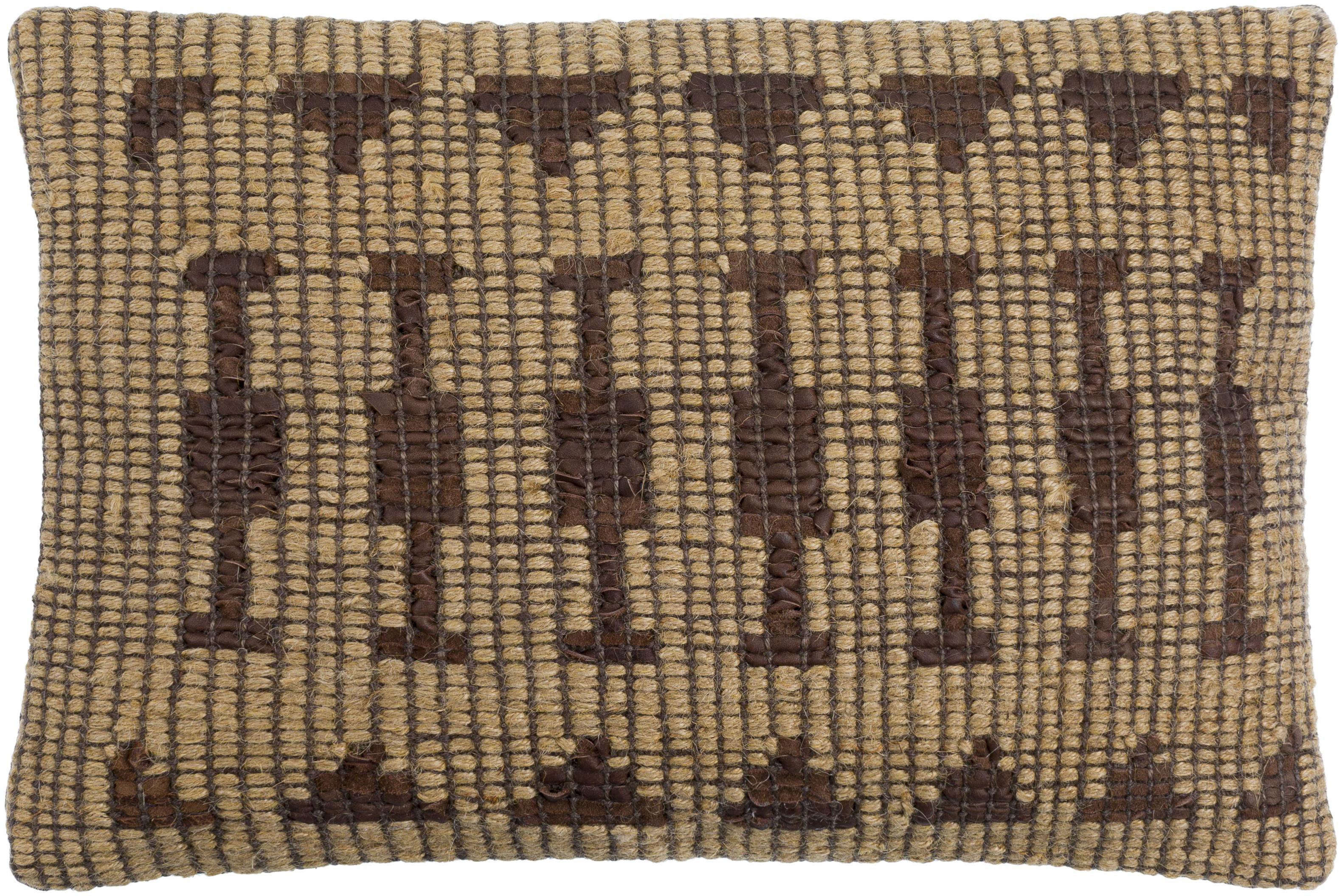 Livabliss Twareg Jute Lumbar Rectangular Pillow Cover | Wayfair