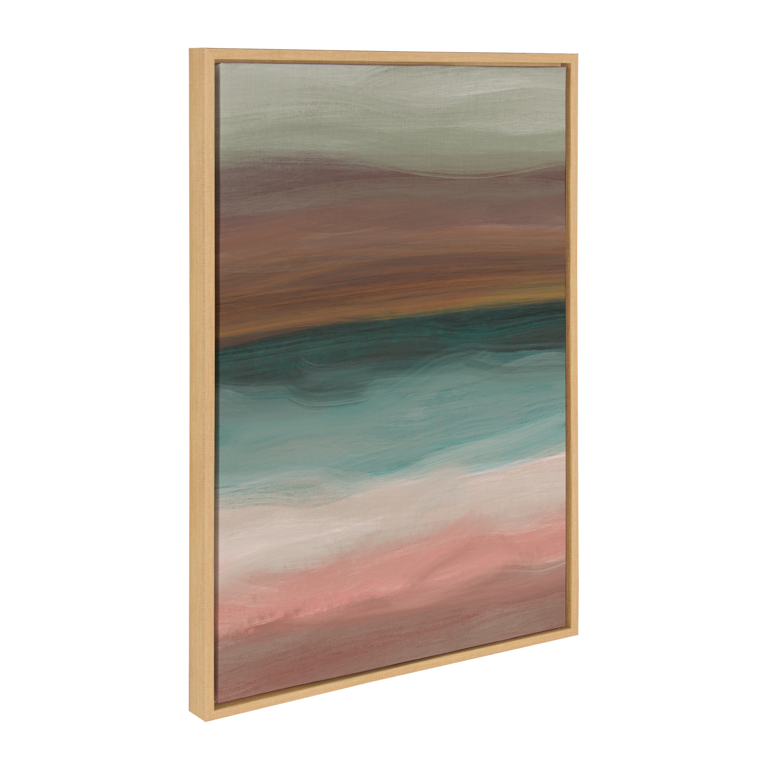 Corrigan Studio® Peace by Oris Eddu Framed Canvas Wall Art Print | Wayfair