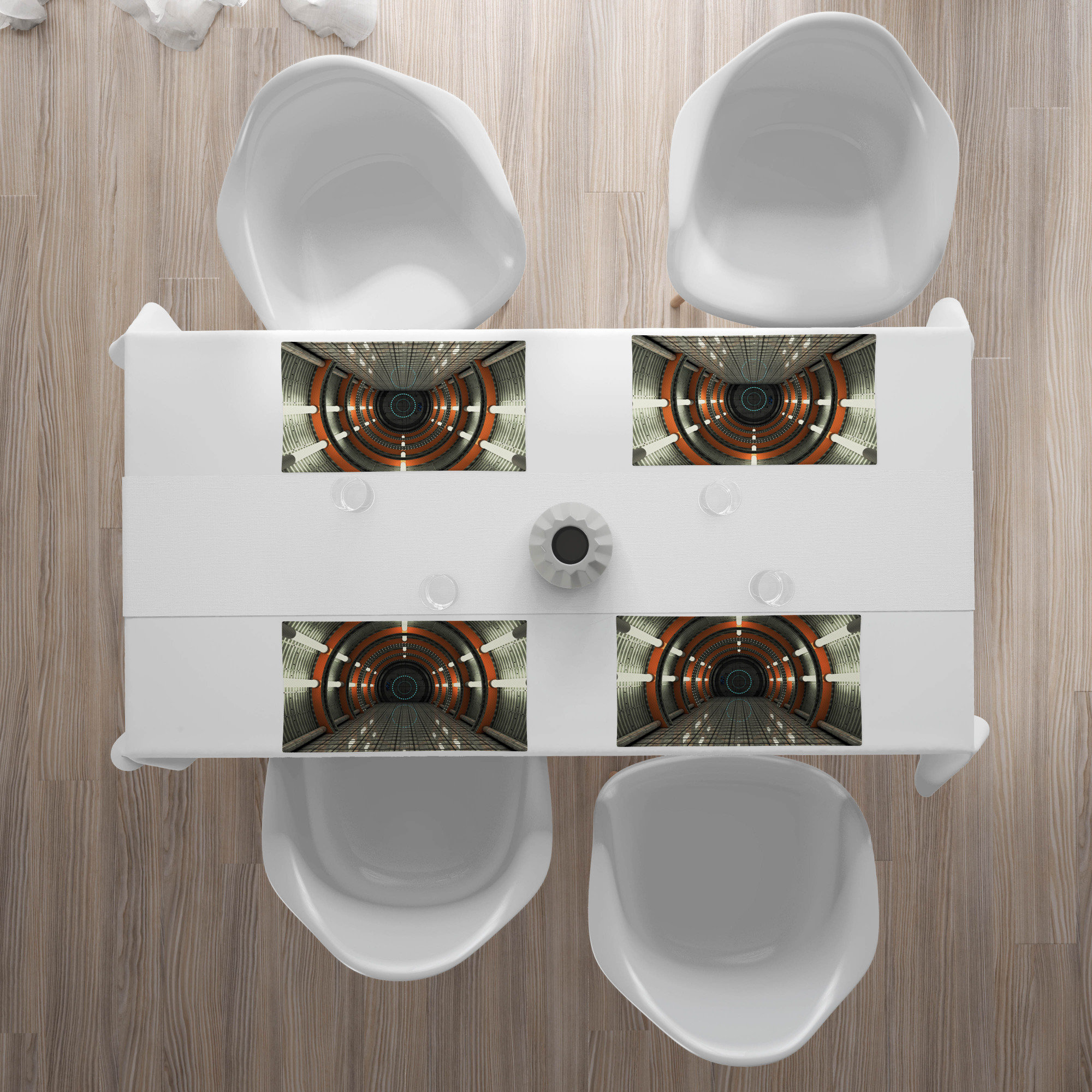 East Urban Home Ambesonne Outer Space Place Mats Set Of 4, Digital ...