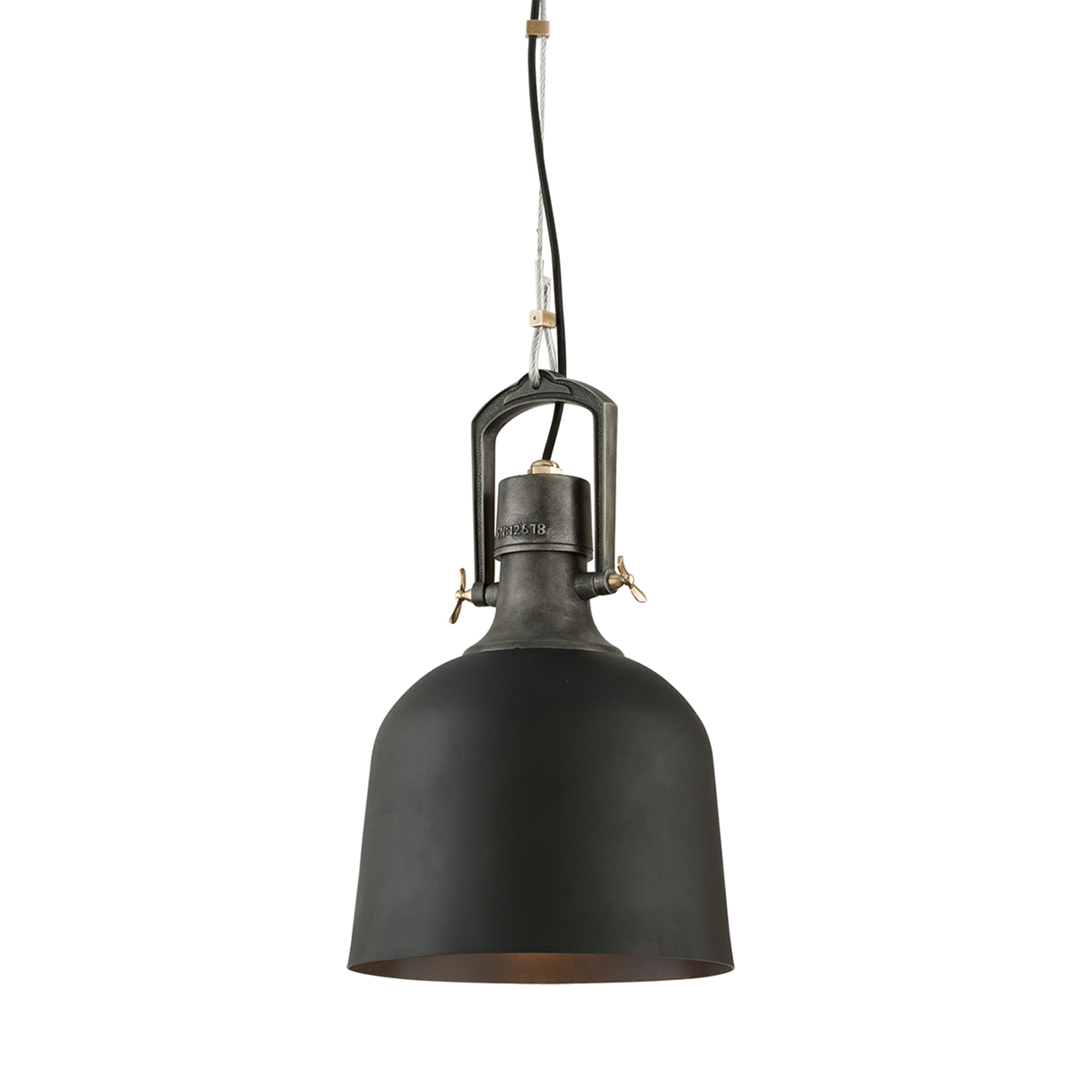 Troy Lighting Hanger 31 1 - Light Single Bell Pendant | Wayfair
