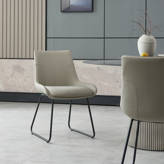 Latitude Run® Upholstered Counter Stool with Metal Frame & Reviews ...