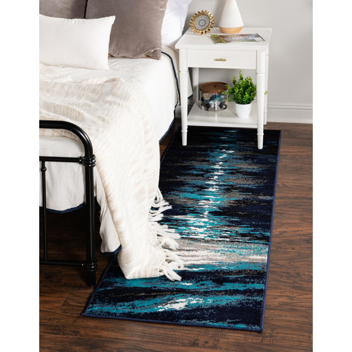 Wrought Studio Sidney Abstract Rug & Reviews | Wayfair
