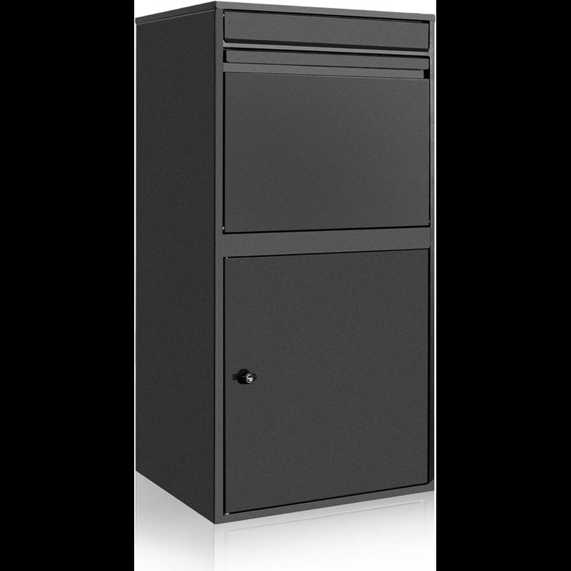 Invenitiah Package Delivery Box, Extra Large Galvanized Steel Parcel ...