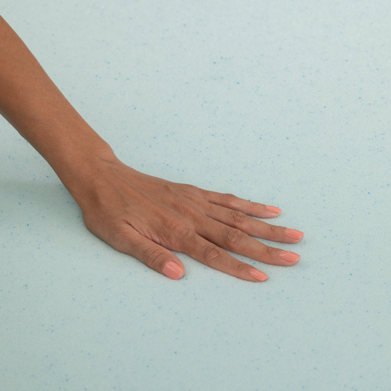 Beautyrest ThermaGel Deluxe Memory Foam Mattress Topper, 2 Inch ...