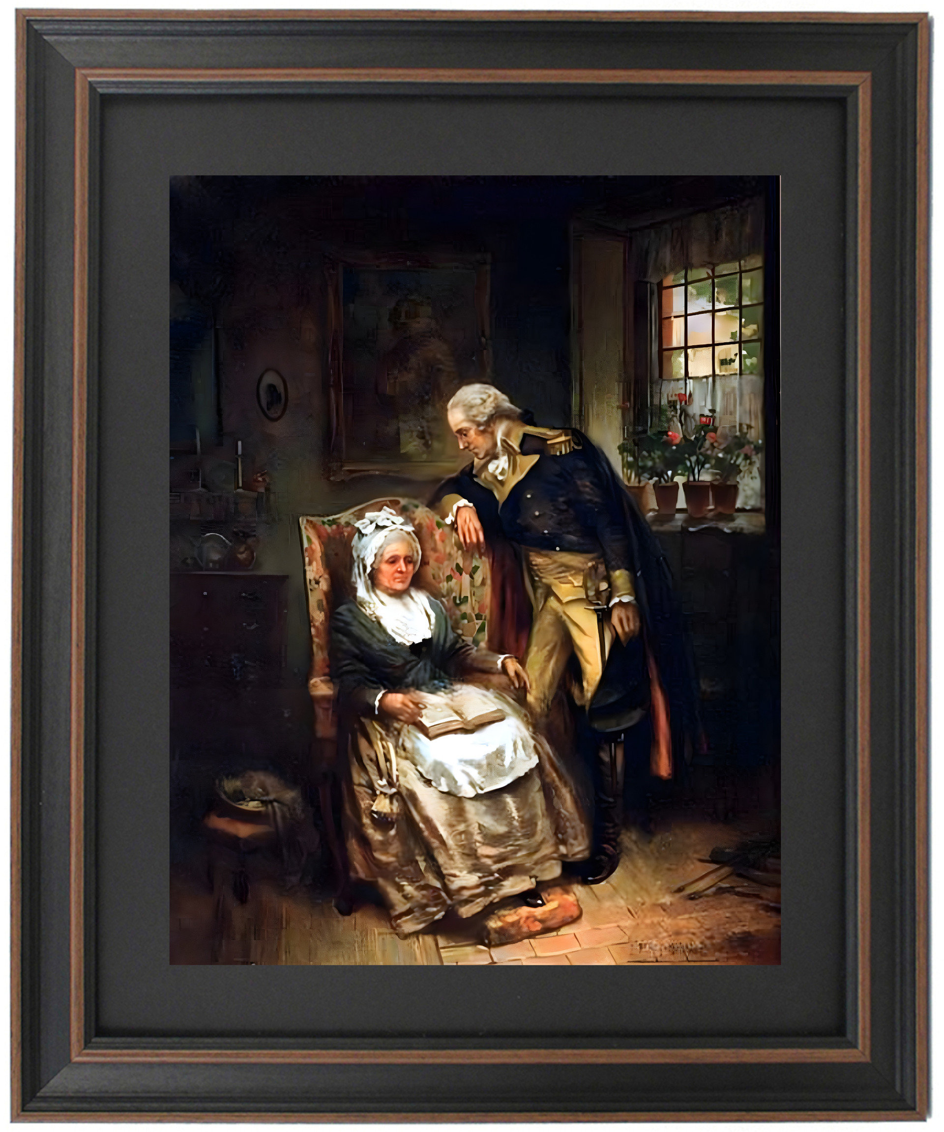 Canora Grey A Quiet Moment With George And Martha Washington By Edward ...