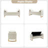 Wade Logan® Aristides Upholstered Flip Top Storage Bench with Two ...