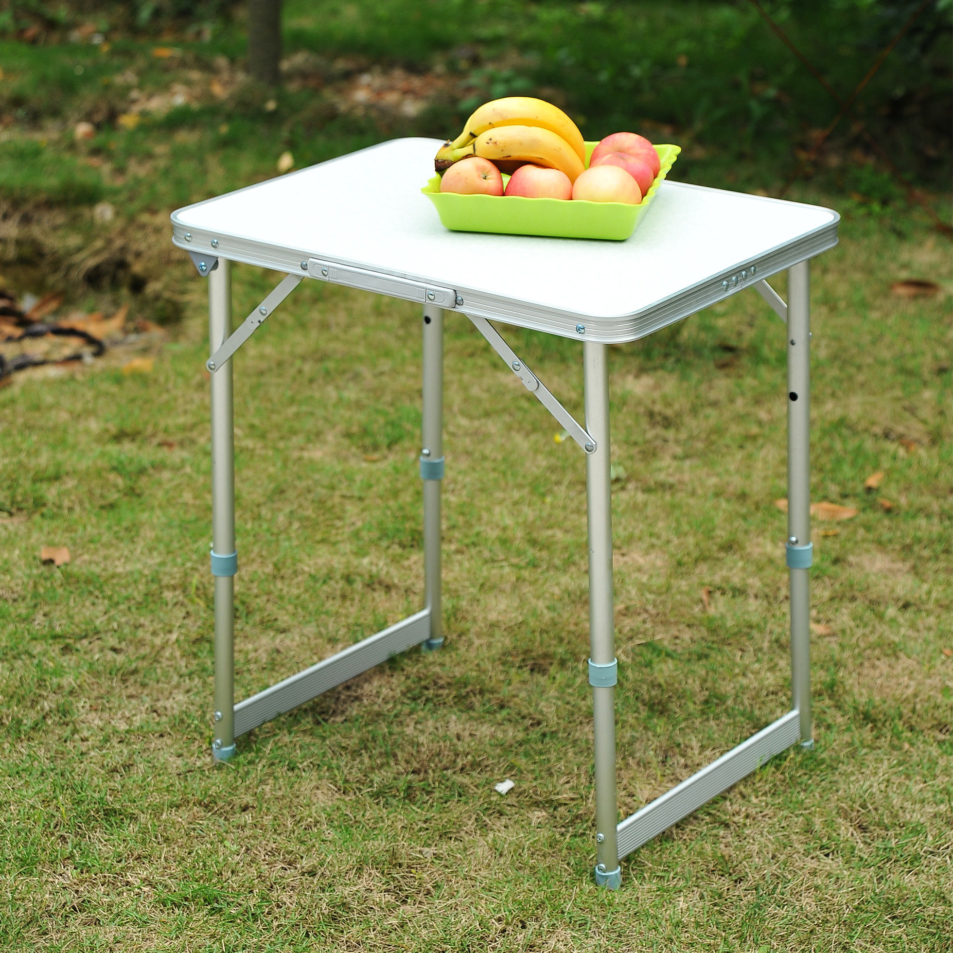 Ebern Designs Lightweight Portable Camping Table 23" - Height ...