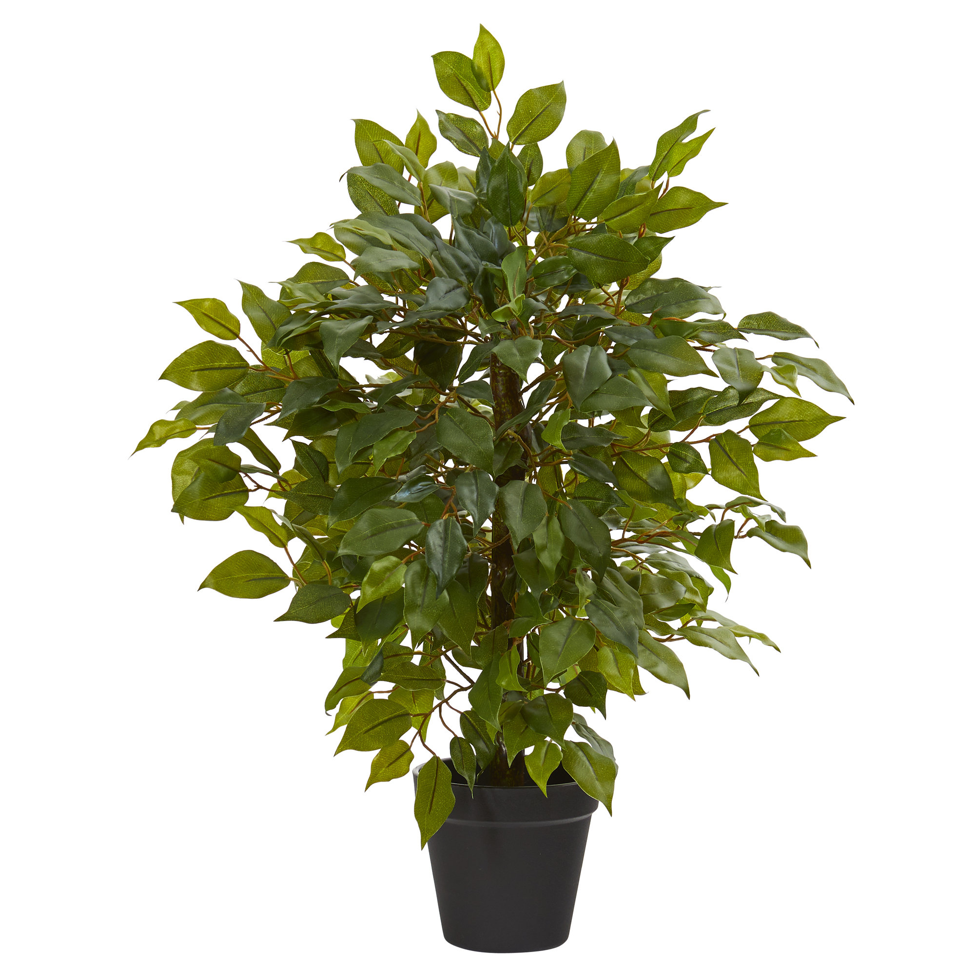 Alcott Hill® Artificial Mini Ficus Tree in Pot Liner | Wayfair
