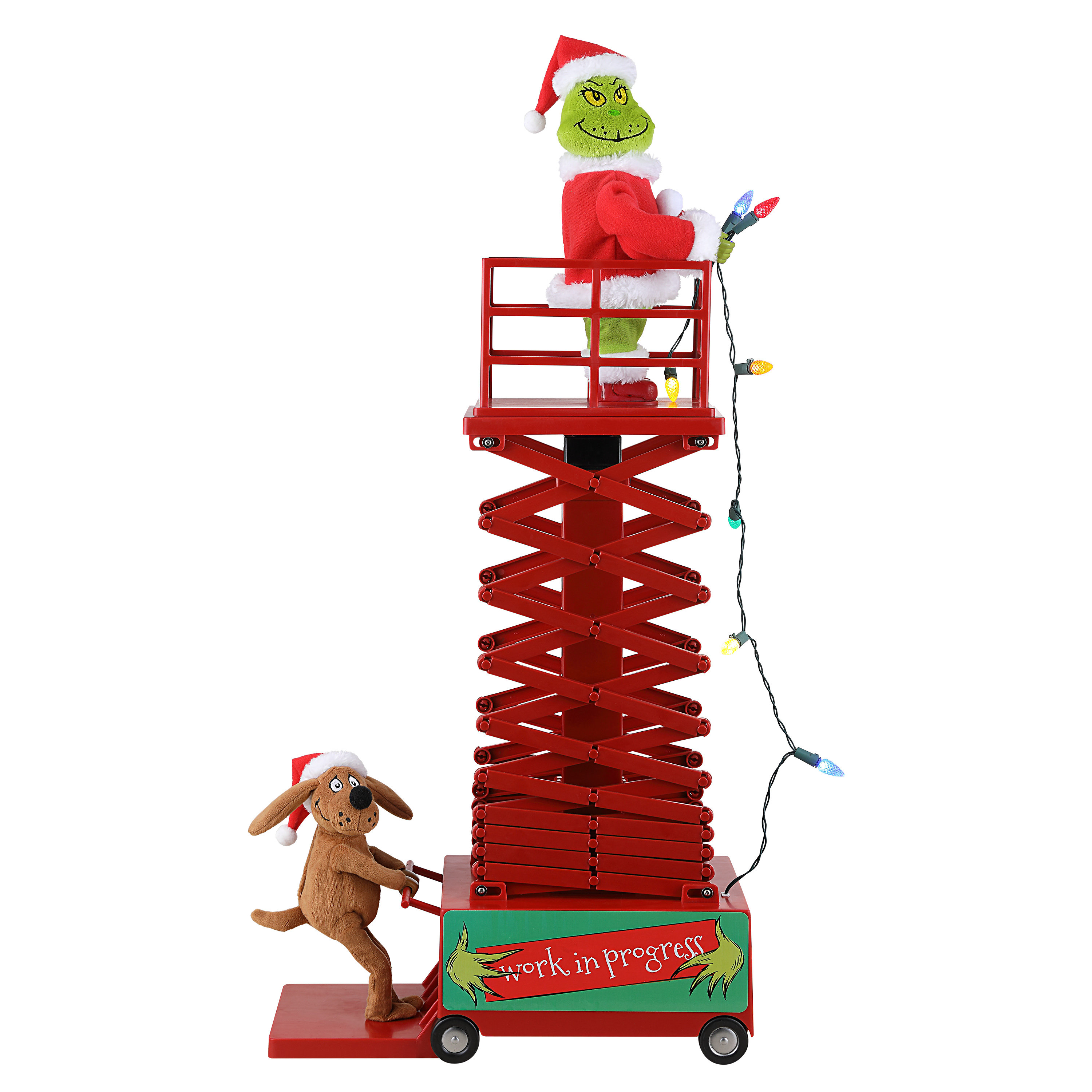 Mr. Christmas Animated and Musical Lift - Grinch | Wayfair
